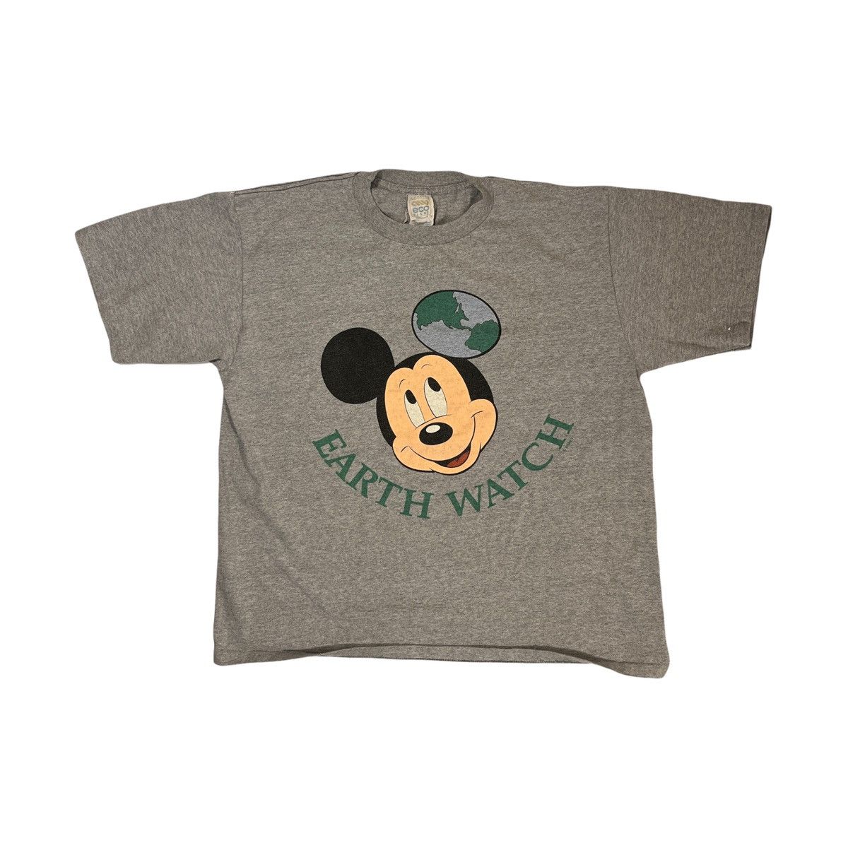 Mickey Mouse × Vintage 90s Mickey Mouse Earth Watch Tee | Grailed