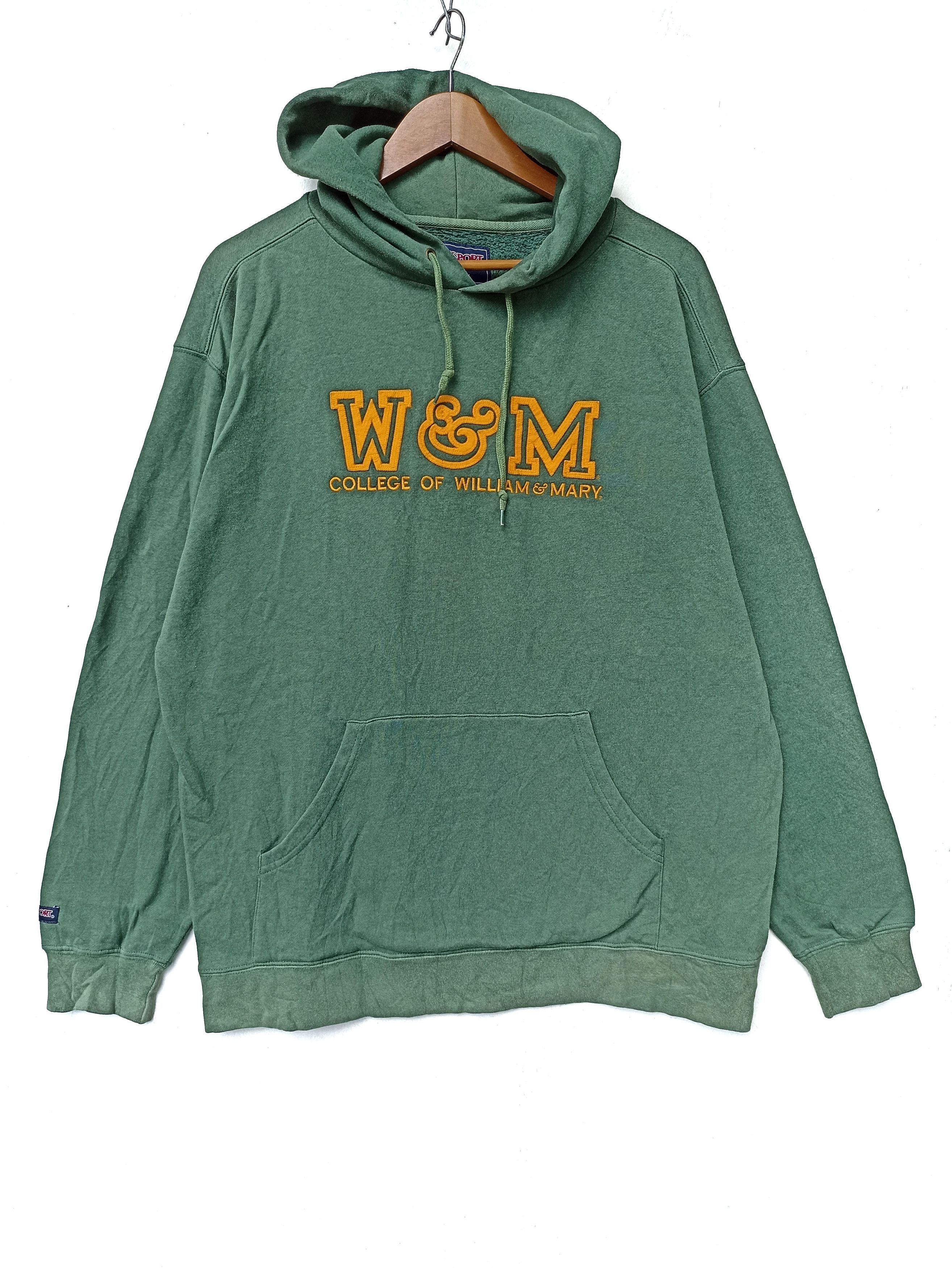 American College × Collegiate × Vintage Vintage W&M College Hoodies ...