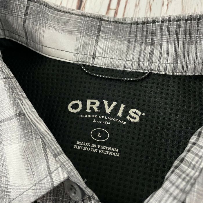 Orvis Orvis Plaid Classic Collection Short Sleeve Button Front Shirt ...