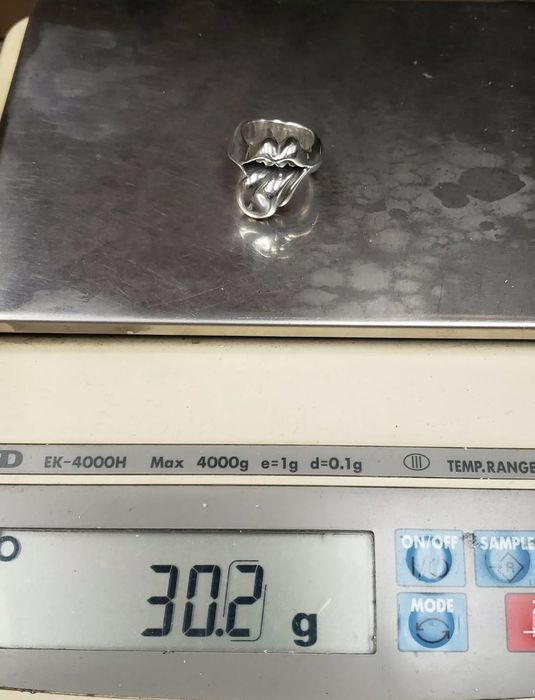 Chrome Hearts Rare Chrome Hearts x Rolling Stones Ring | Grailed