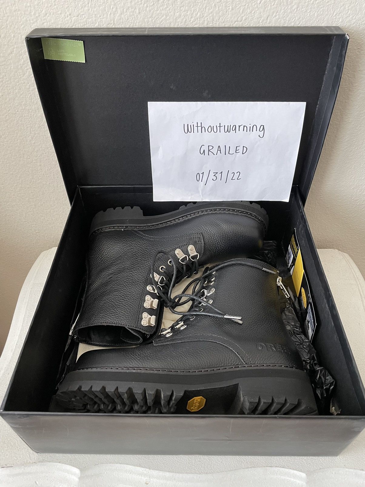Oree New York Oree Infantry Combat Boots | Grailed