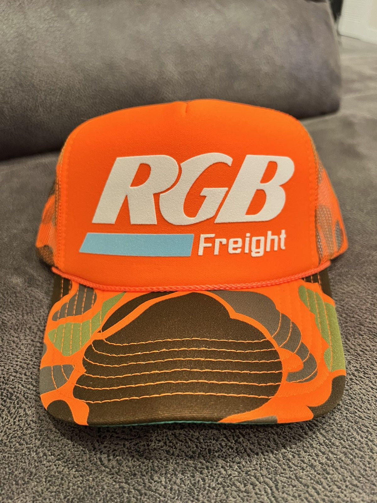 Streetwear RGB Freight Trucker Hat RoyGBiv | Grailed