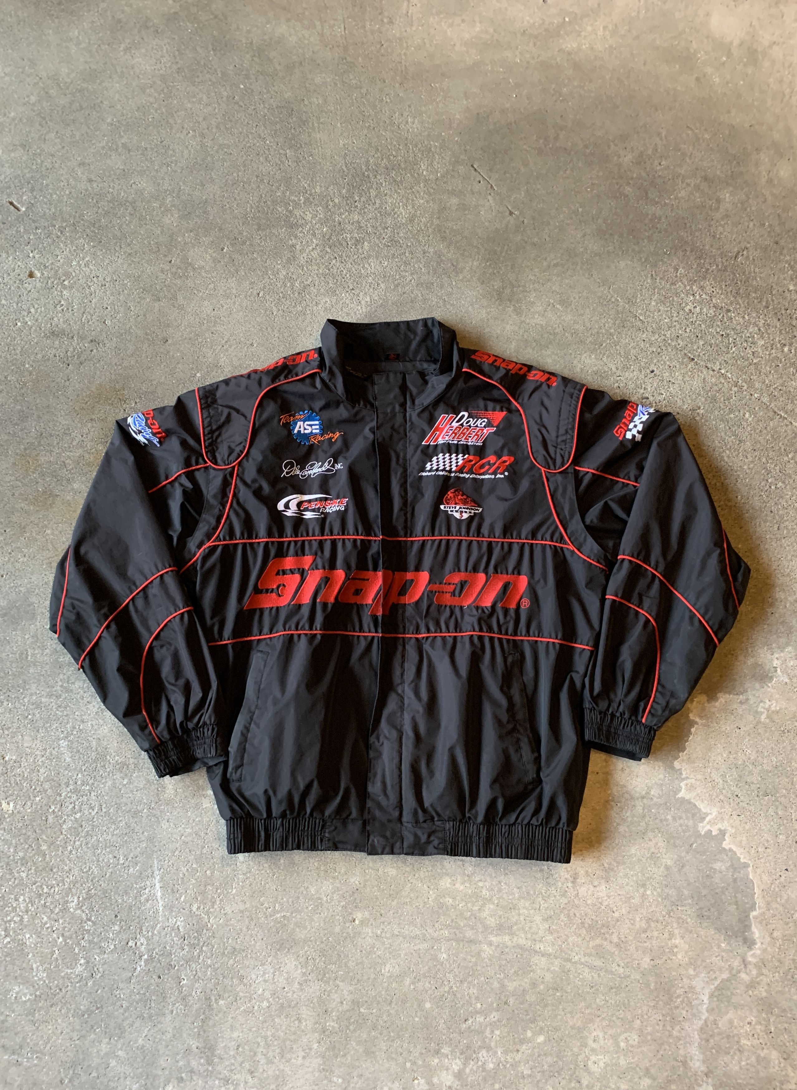 Racing × Streetwear × Vintage Vintage Snap-On Racing Jacket | Grailed