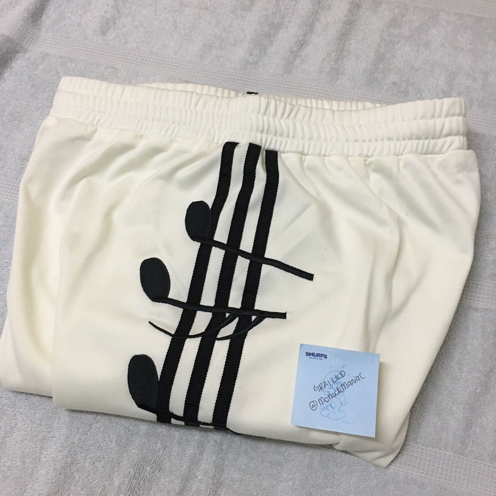 Adidas Adidas x Jeremy Scott Music Note Track Pants | Grailed