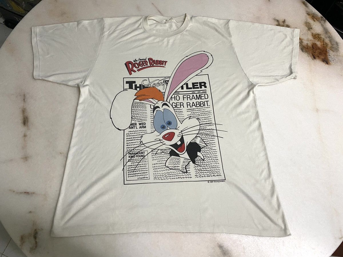 Vintage Vintage 1987 Disney Who Framed Roger Rabbit The Toontown | Grailed