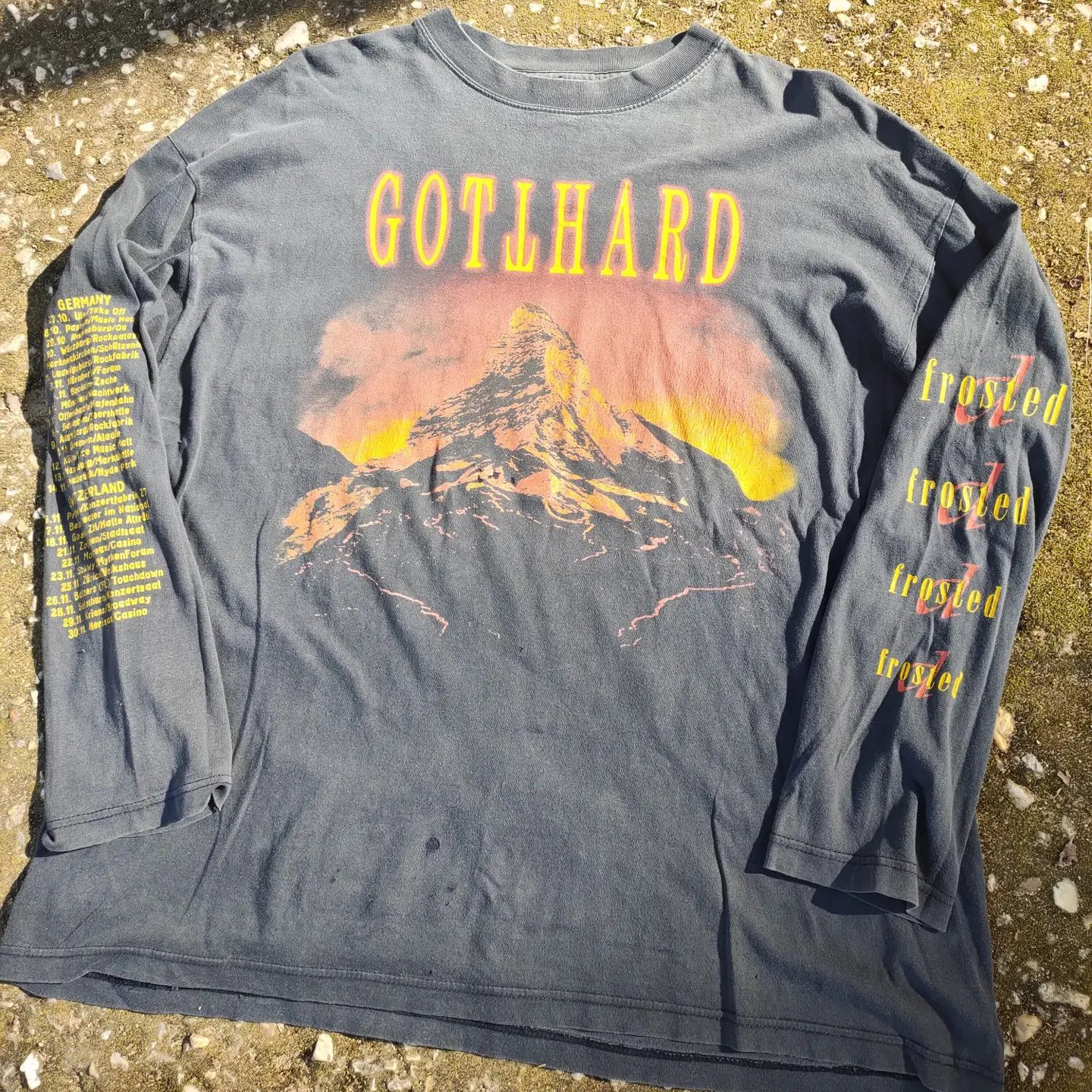 Band Tees Vintage 90s Gotthard Ls shirt | Grailed