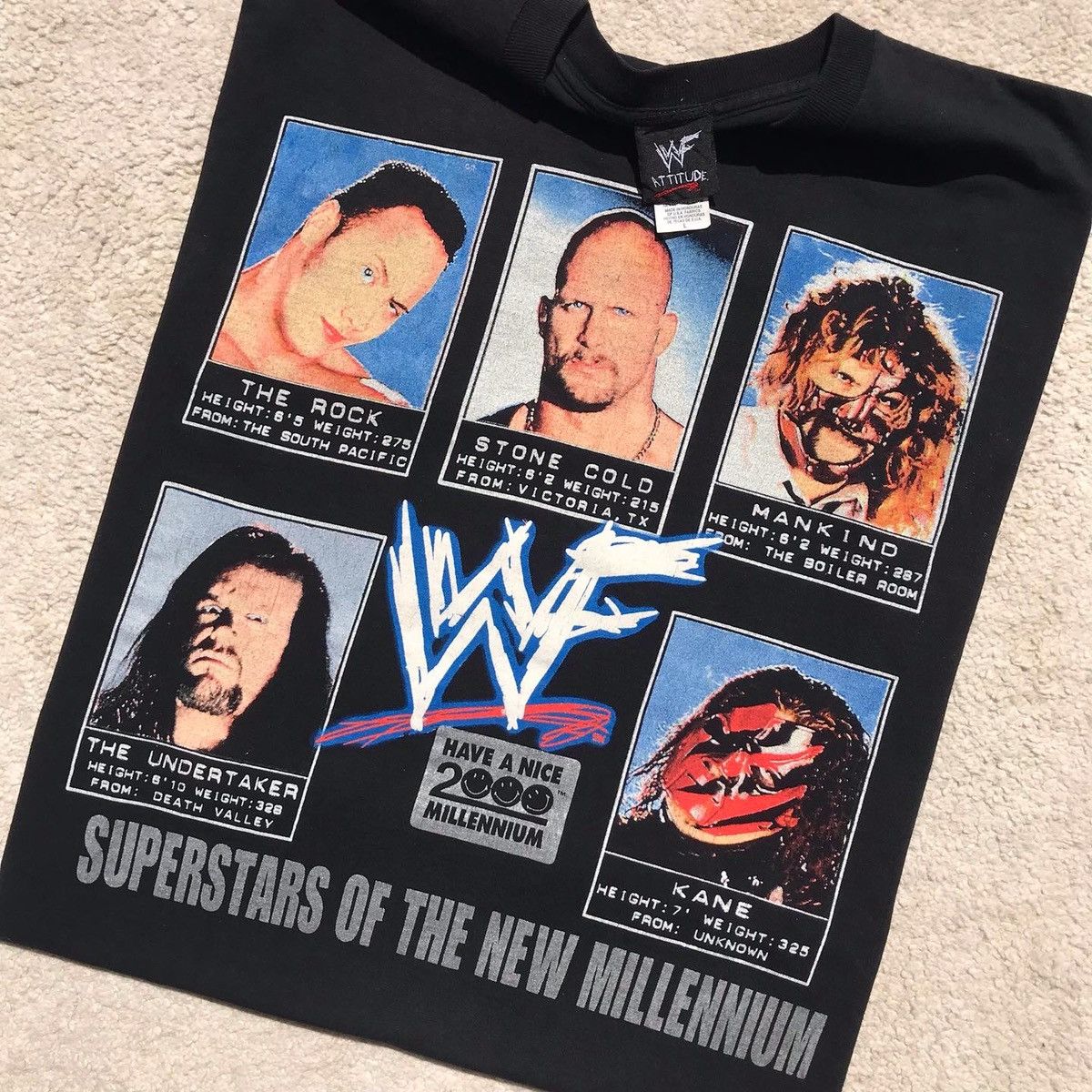Vintage × Wwe × Wwf Vintage 2000 WWF Superstars of the new Millennium ...