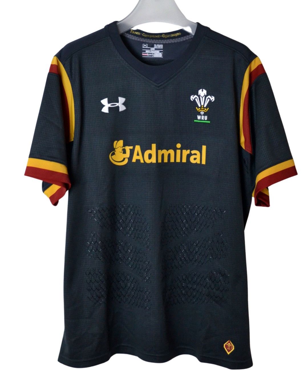Under Armour WRU Wales Team Jersey Rugby Union Wales Green Under Armour ...