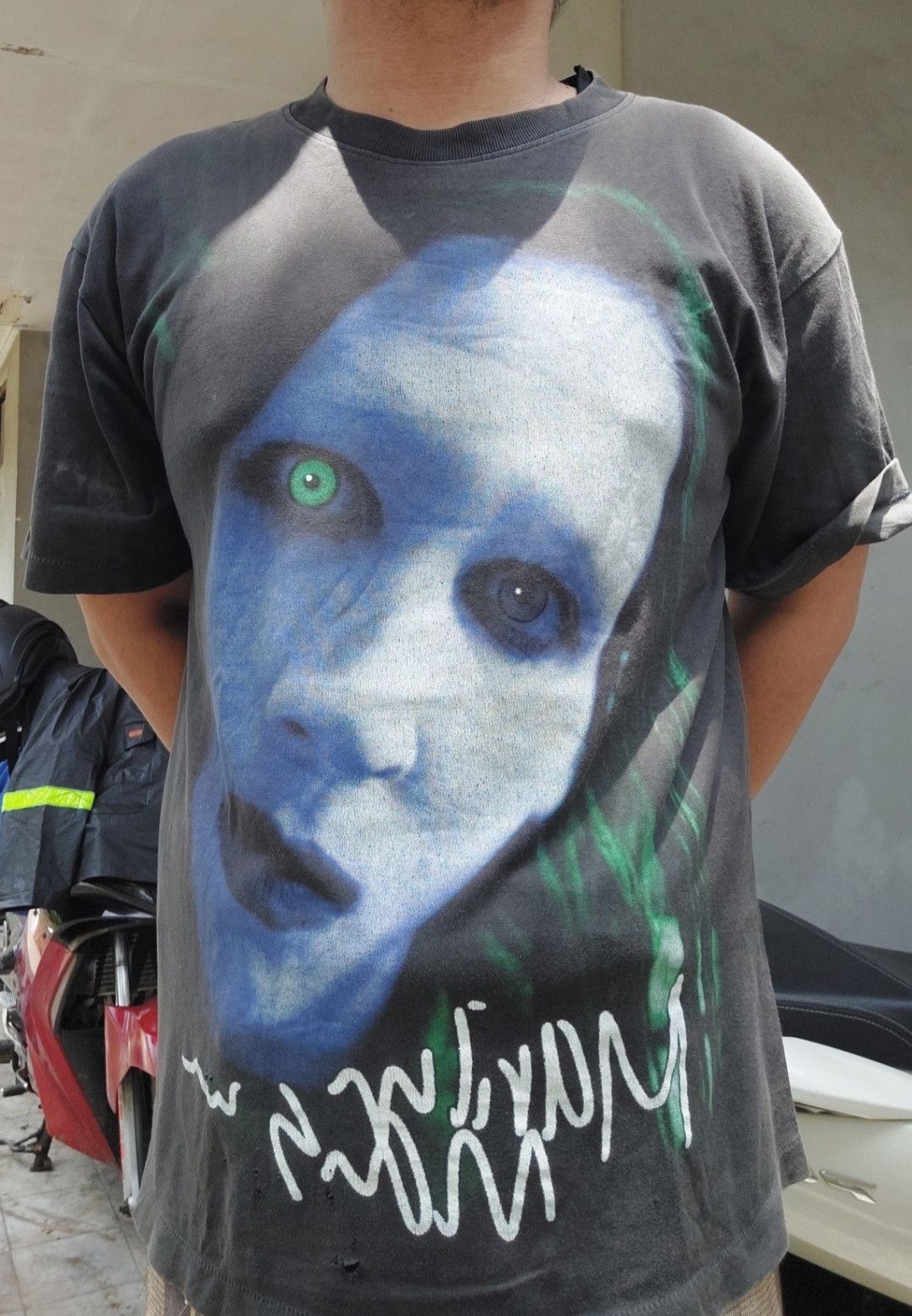 Band Tees × Vintage Marilyn manson Cradle of filth Nirvana Metallica ...