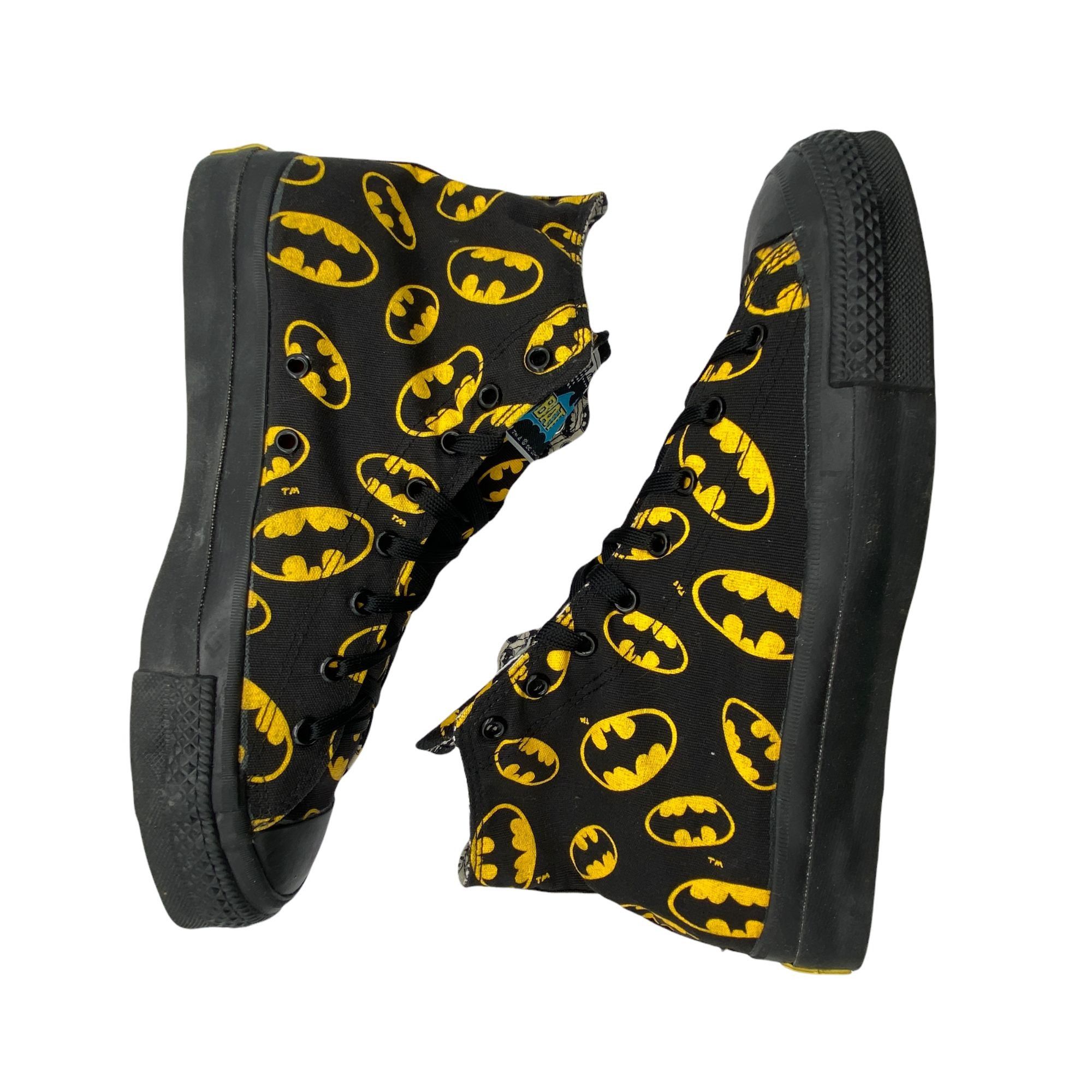 Other Vtg 1989 Converse All Over Batman Hi Top Sneakers Sz 10 | Grailed