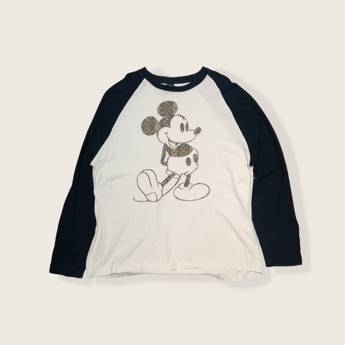 Very Rare RARE Disney Mickey Mouse Snake Skin Tshirt | Grailed