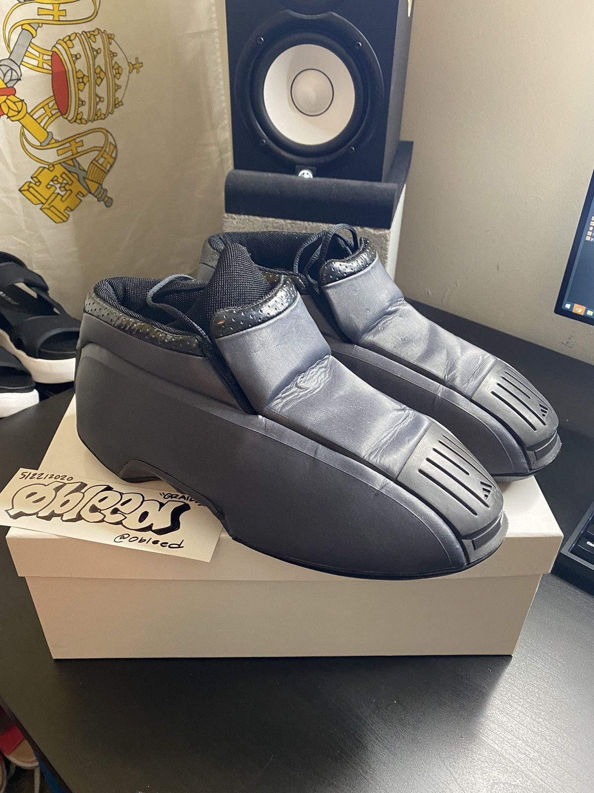 Adidas Kobe Two Graphite | Silver | Grailed