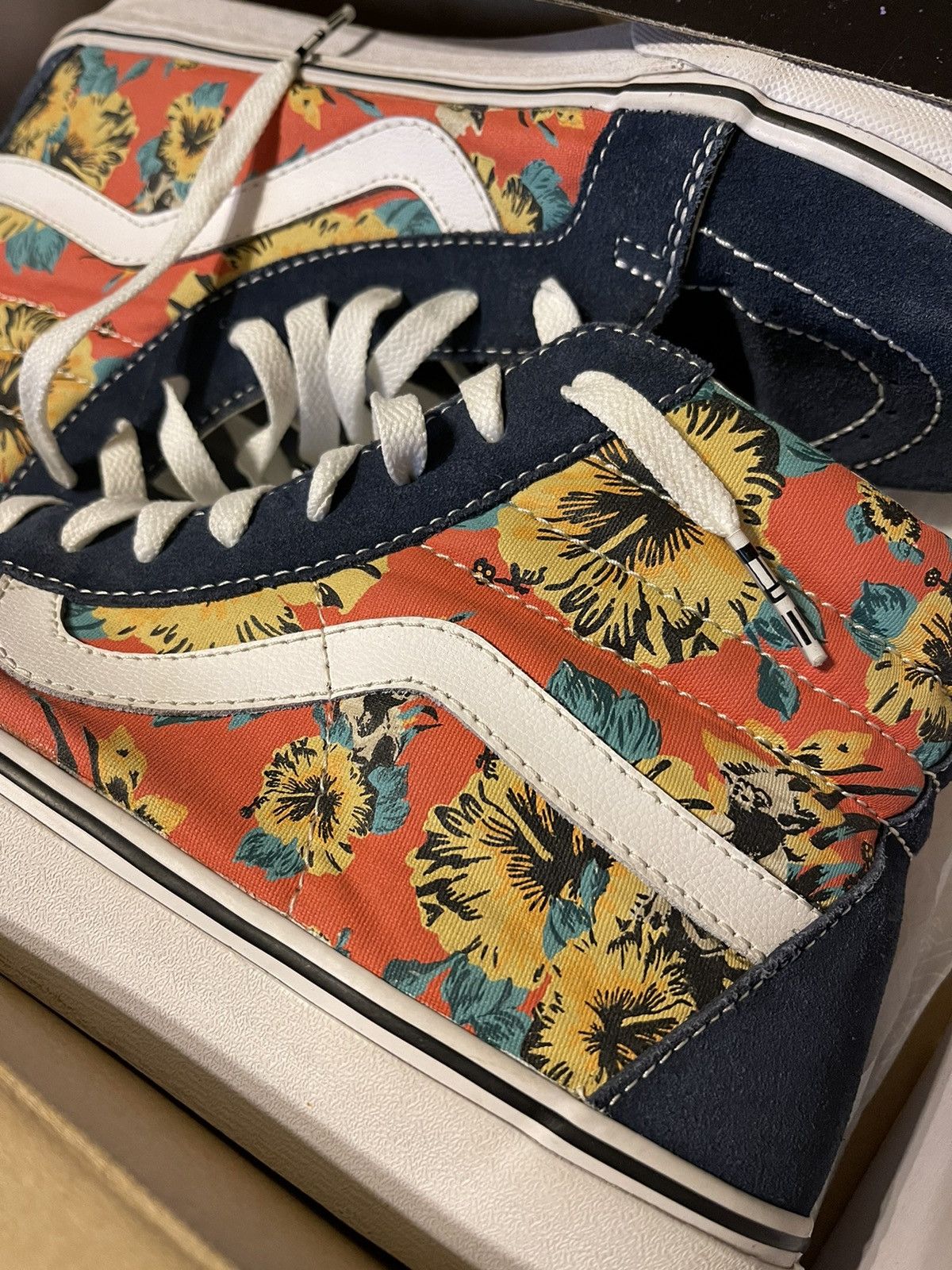 Star Wars × Vans Vans Sk8-HI Reissue — Star Wars Yoda Aloha | Grailed
