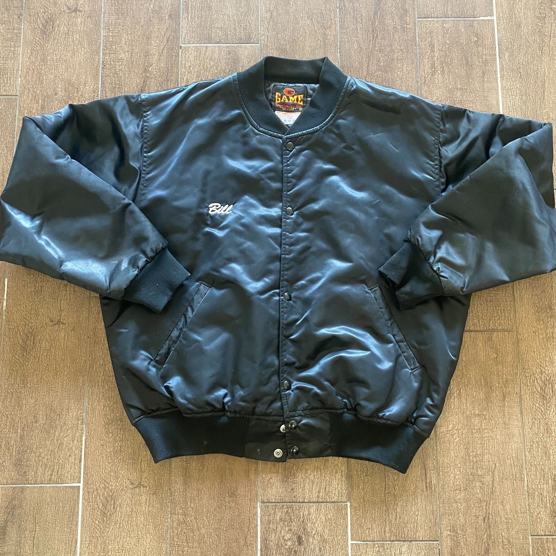 Vintage Union Vintage Satin Bomber Jacket | Grailed