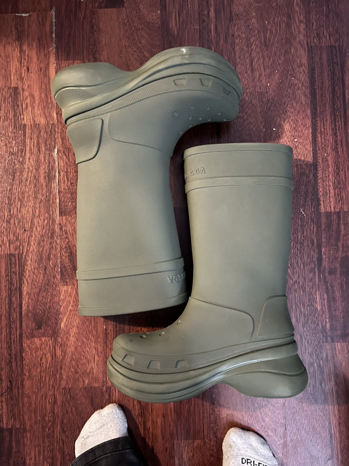 Balenciaga Croc Boots Kanye West | Grailed