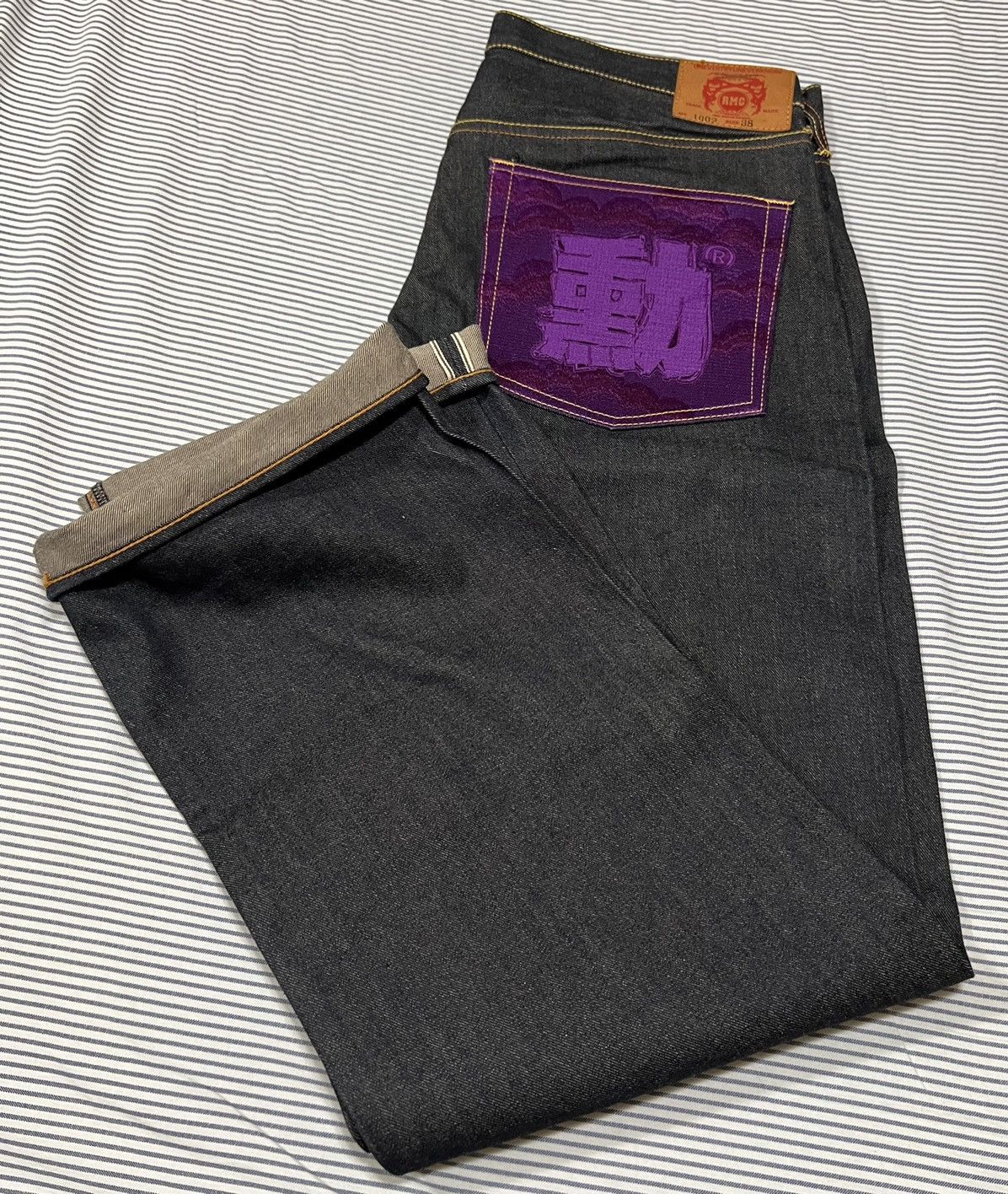 Vintage Red monkey Jeans RMC selvedge denim pants | Grailed