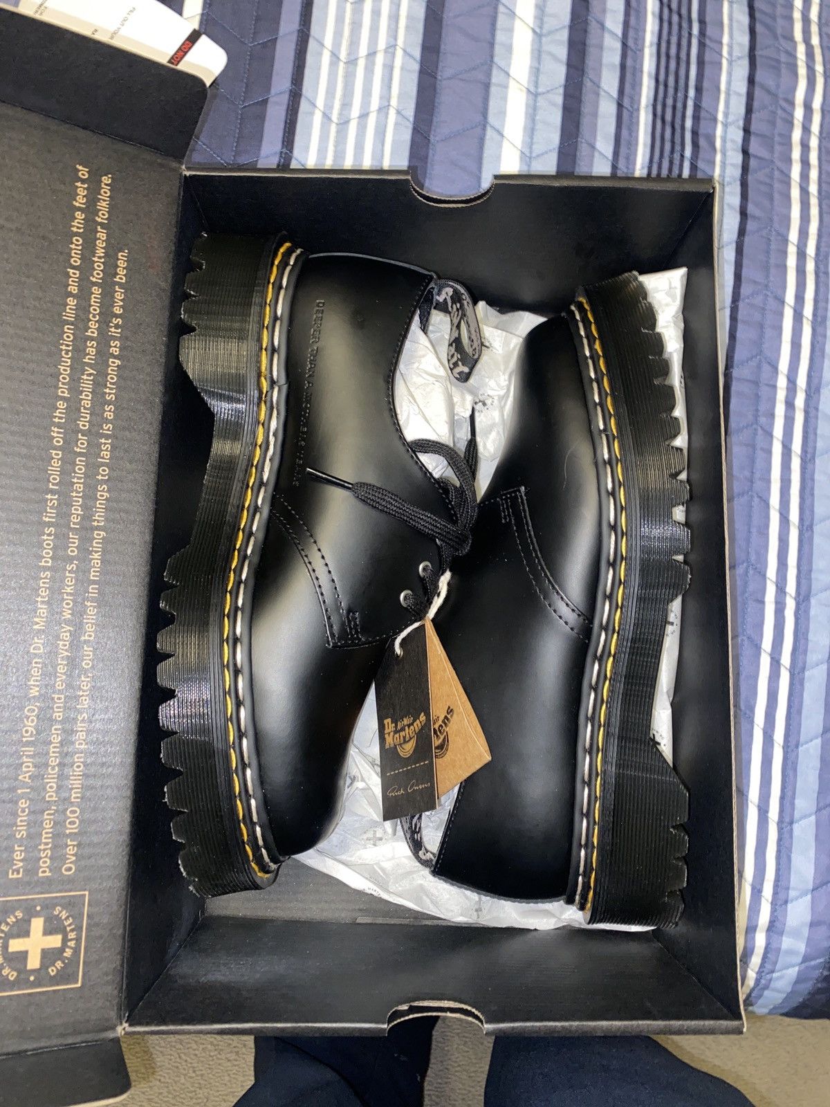 Dr. Martens × Rick Owens Rick Owens x Doc Marten low top | Grailed