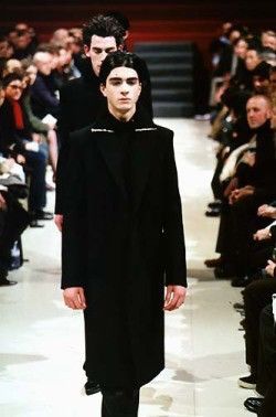 Raf Simons Raf Simons AW 98/99 RADIOACTIVITY runway zipper trench coat ...