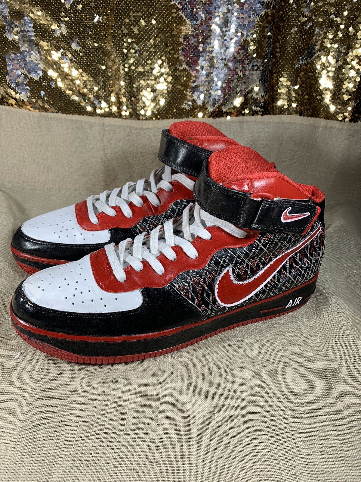 Nike × Sneakers × Vintage Rare Air Force 1 07 Custom Sneakers | Grailed