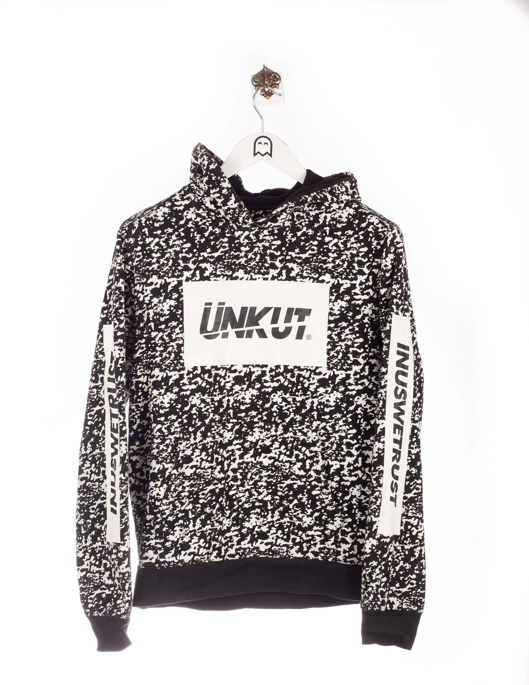 Unkut Vintage ünkut Hoodie Ünkut Logo Print Black/White | Grailed