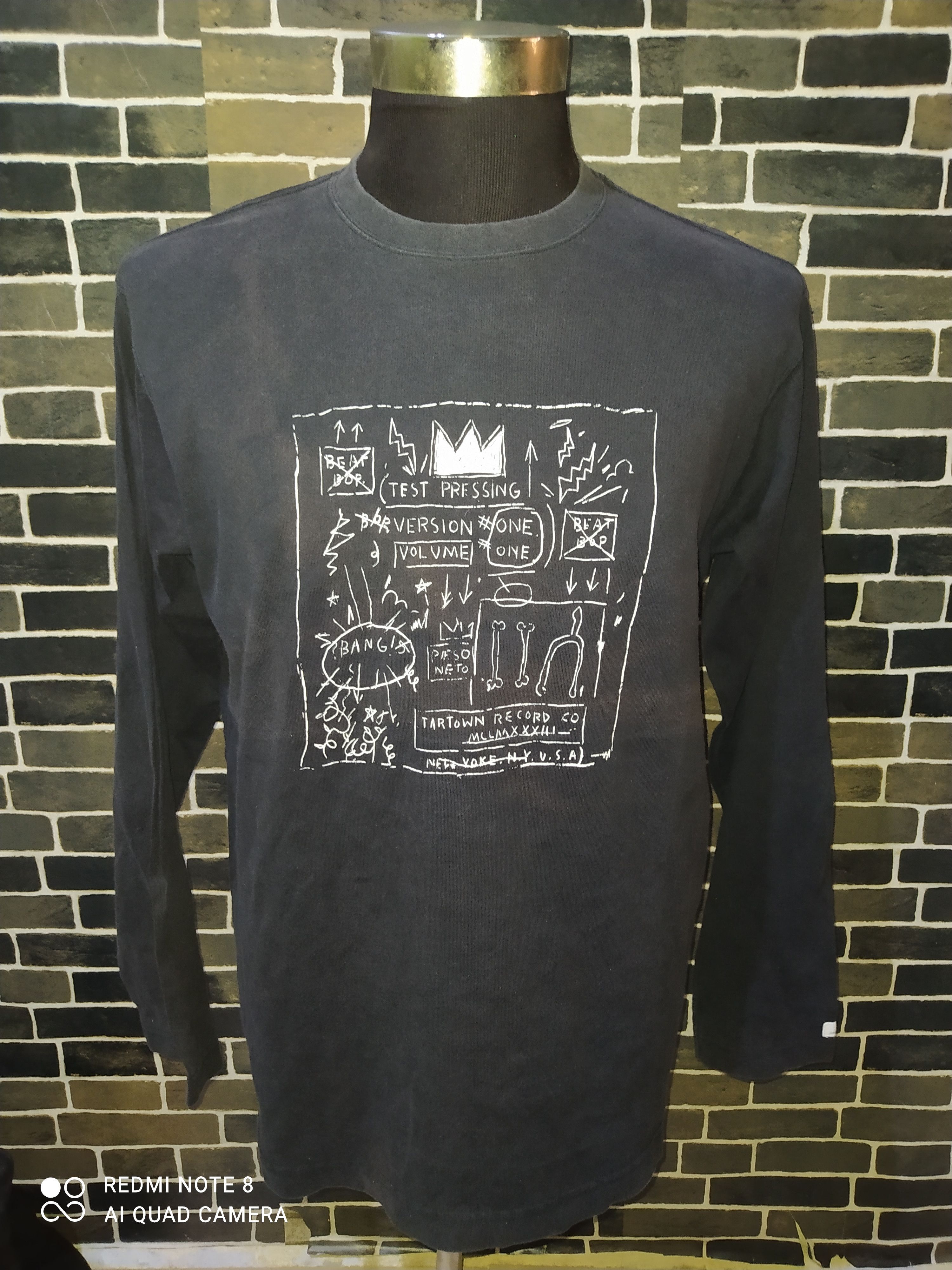 Jean-Michel Basquiat Jean Michel Basquiat Art Long Sleeve Tshirt | Grailed