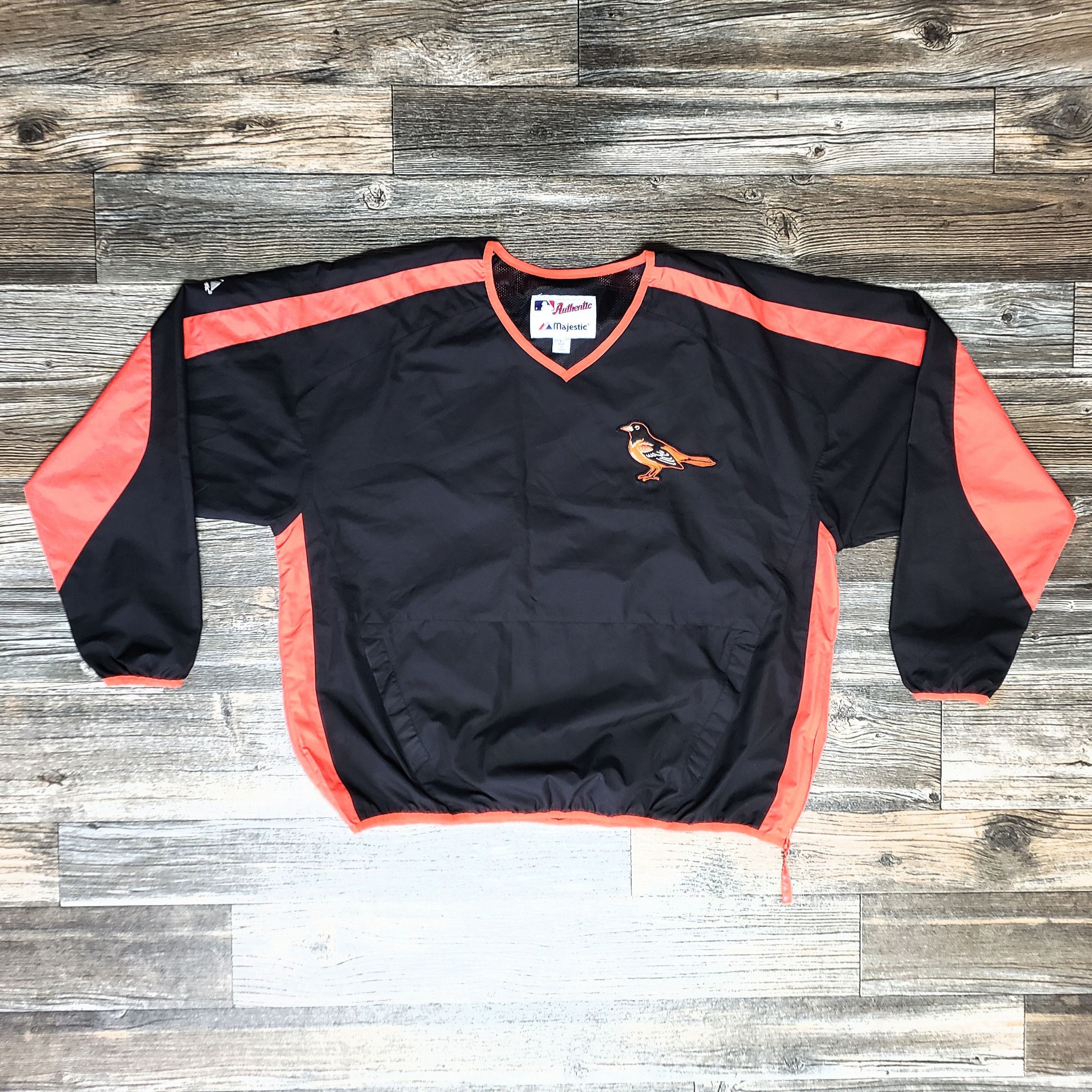 Majestic Majestic MLB Authentic Baltimore Orioles Windbreaker | Grailed