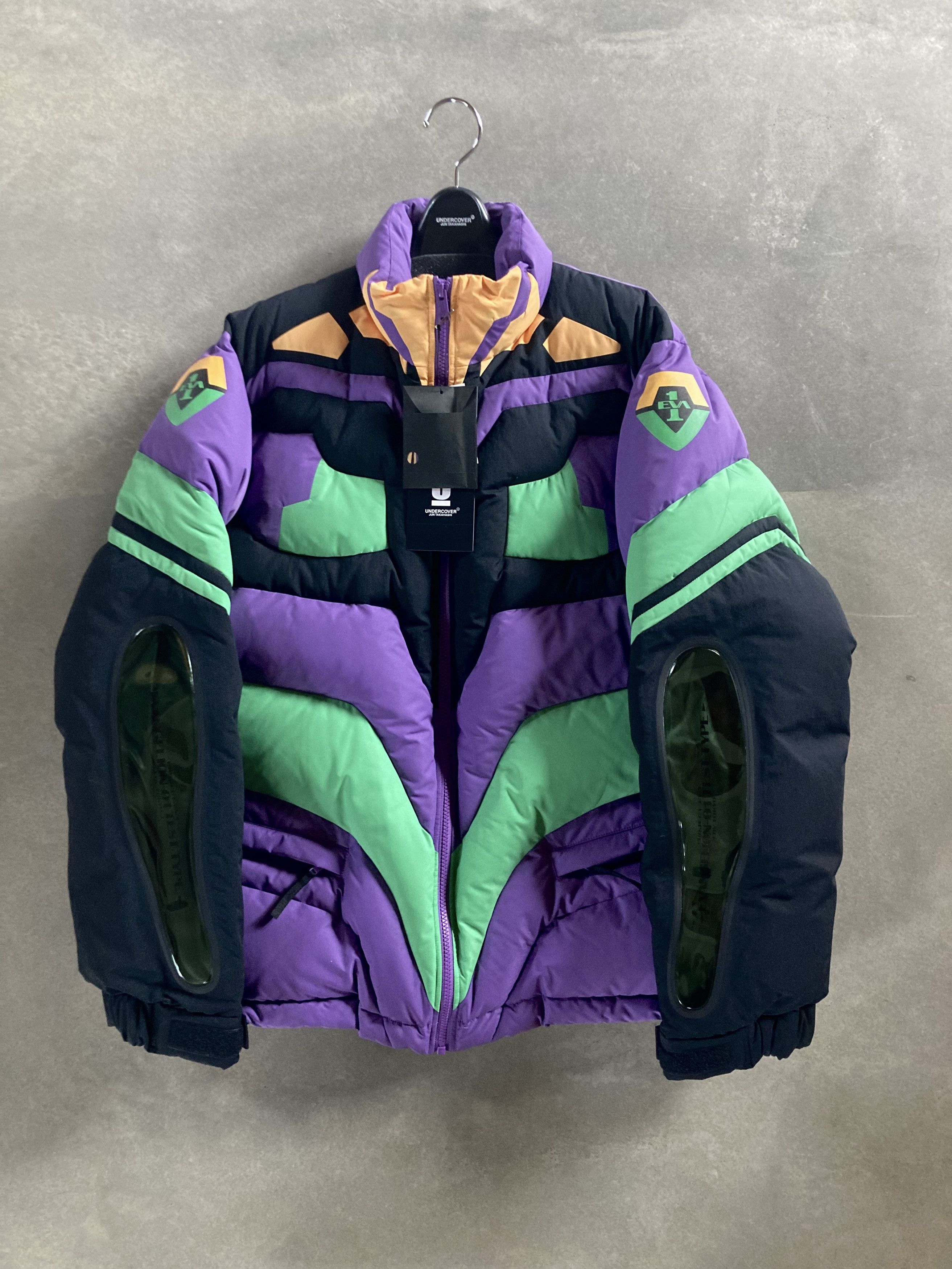 Undercover Undercover Neon Genesis Evangelion EVA-01 Puffer Jacket ...