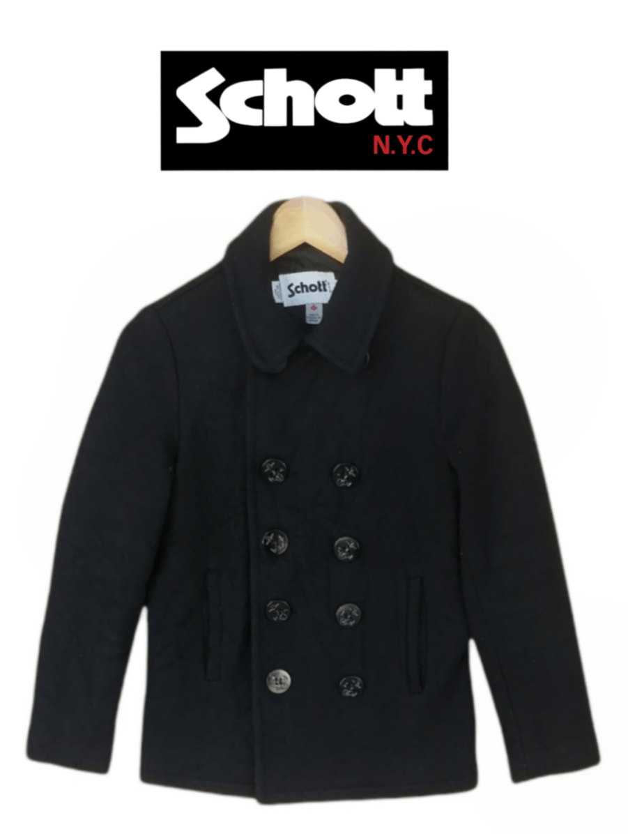 Schott RARE! SCHOTT x VIOLET LABEL PEACOAT JACKET | Grailed