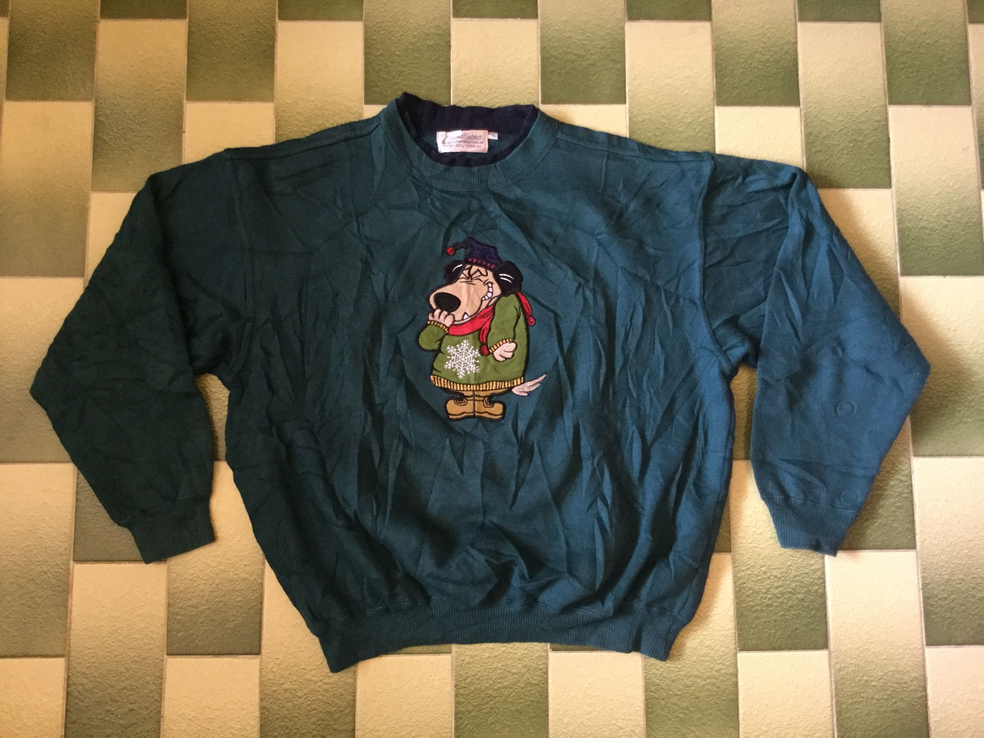Cartoon Network × Vintage × Warner Bros MUTTLEY Wacky Races Pullover ...