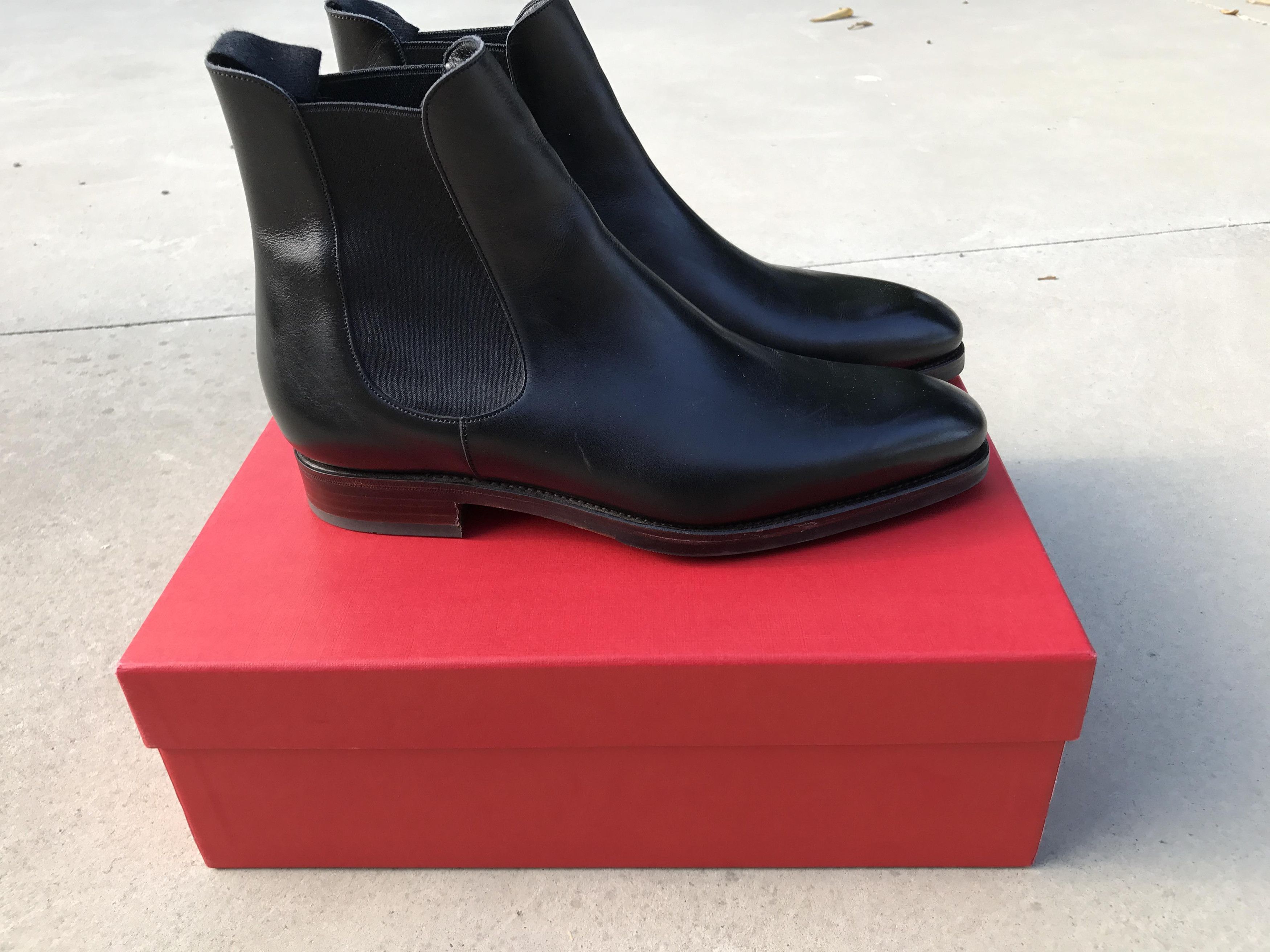 Carmina Carmina Black Calf Chelsea | Grailed