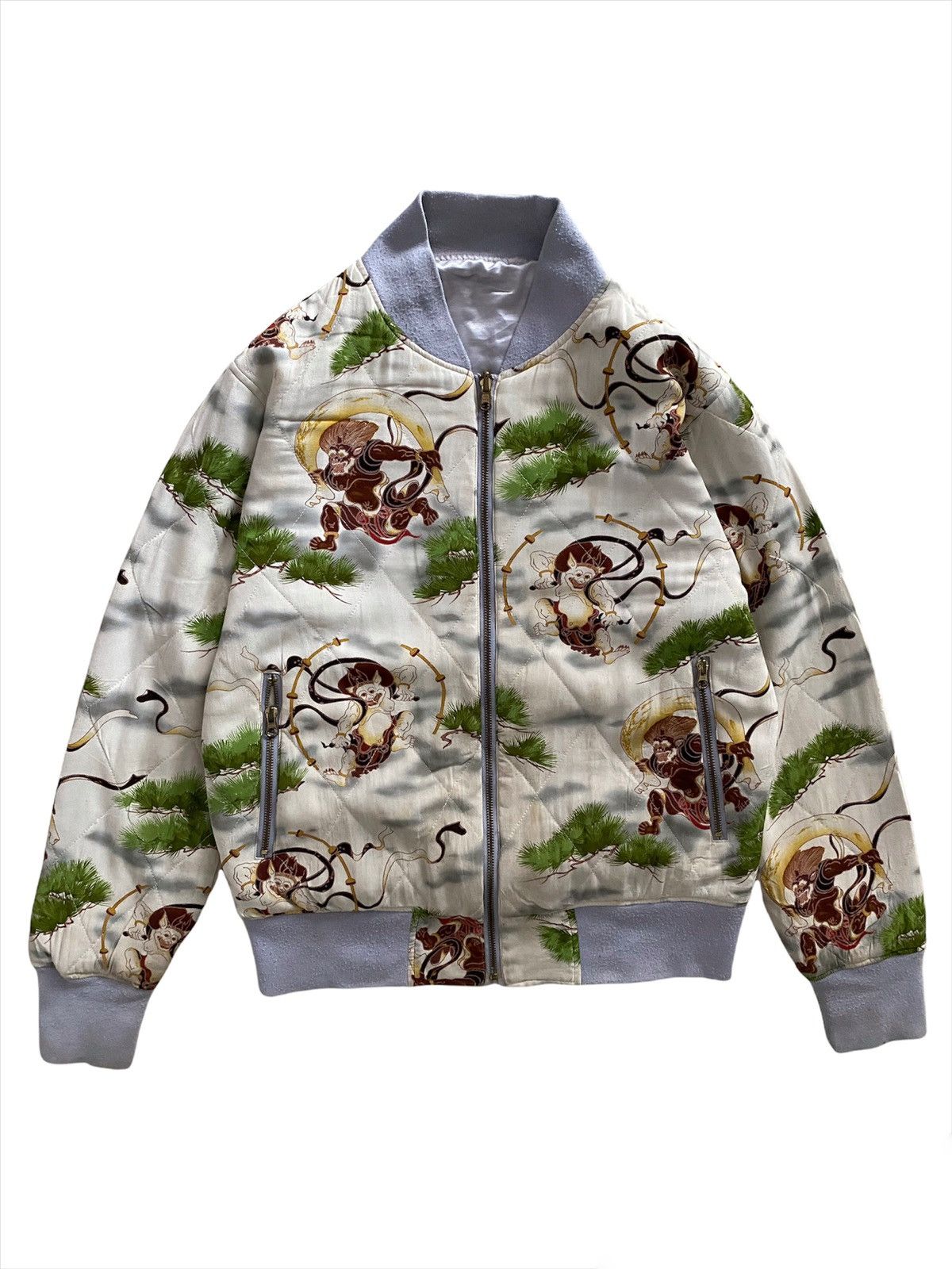Japanese Brand 🇯🇵Vintage Sukajan Sato Jacket Fullprint nice design ...