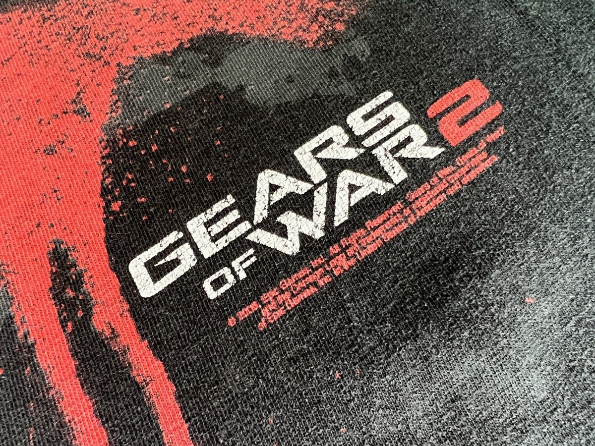 Exclusive Game × Microsoft × Xbox 360 Gear Of War 2 Promo Tee Epic Game ...