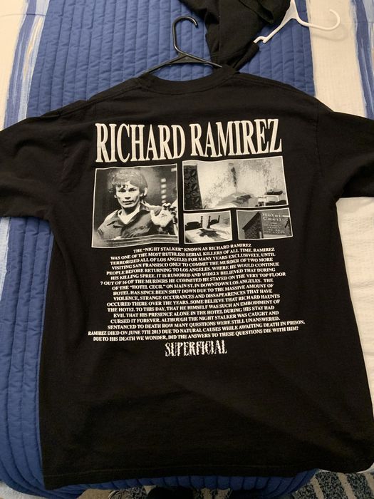 Streetwear Richard Ramirez Superficial T-Shirt | Grailed