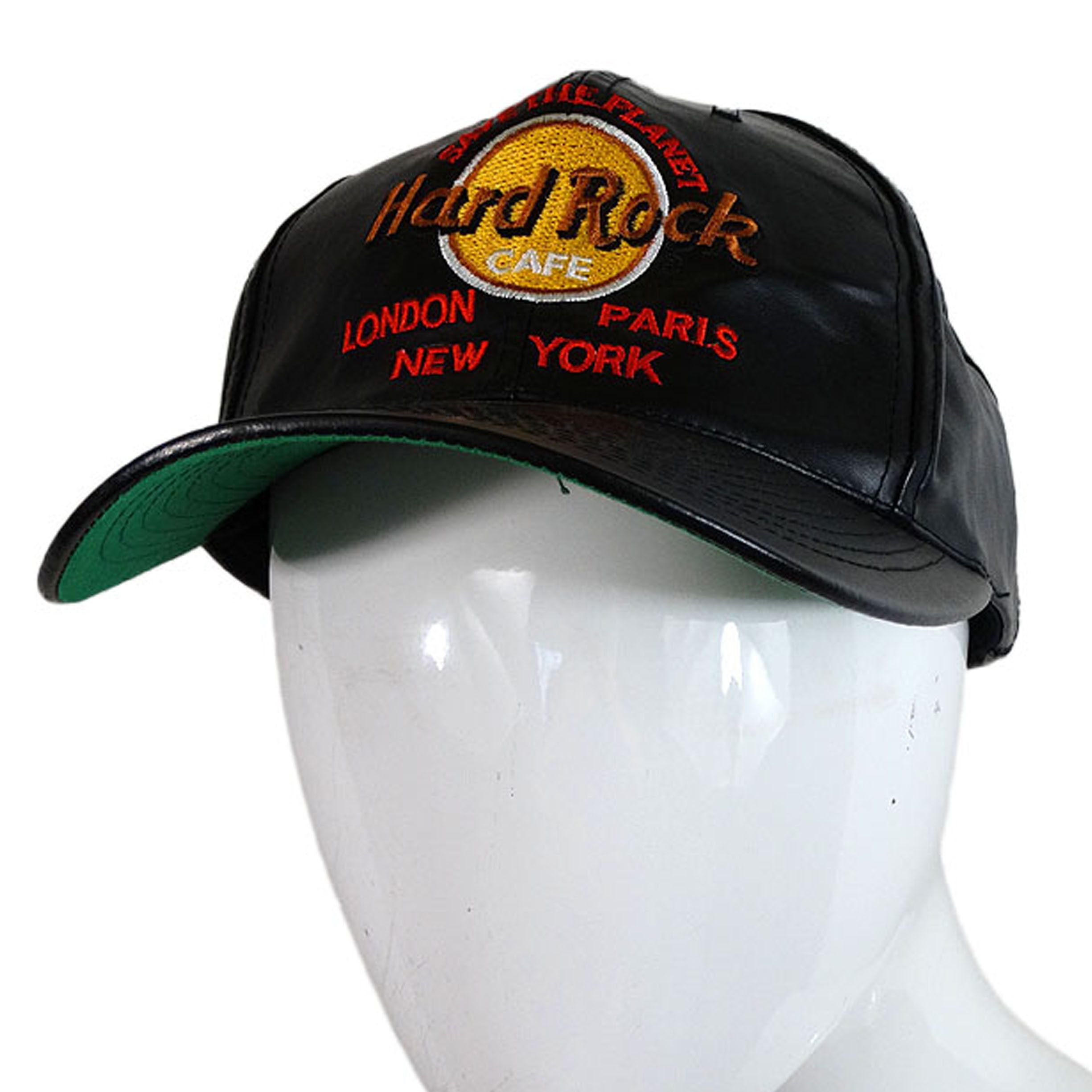 Hard Rock Cafe × Vintage Vintage Hard Rock Cap Fake Leather PU | Grailed