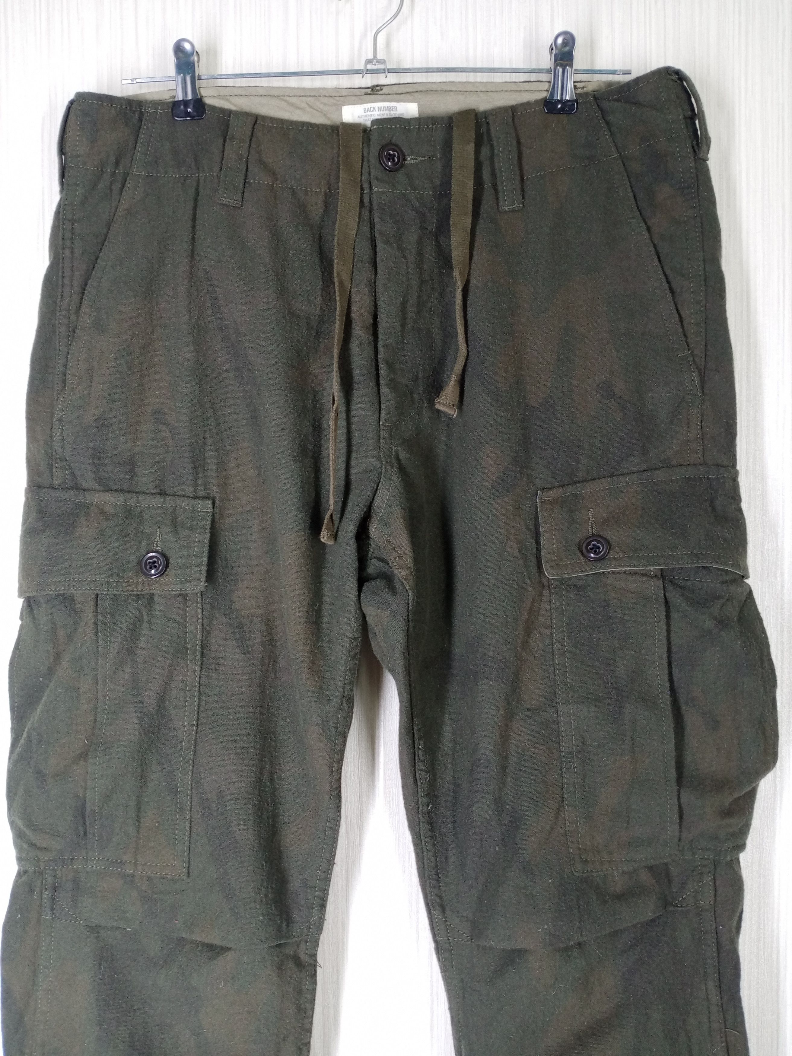 Japanese Brand Back Number Cargo Pants Camo Japenese Military | Grailed