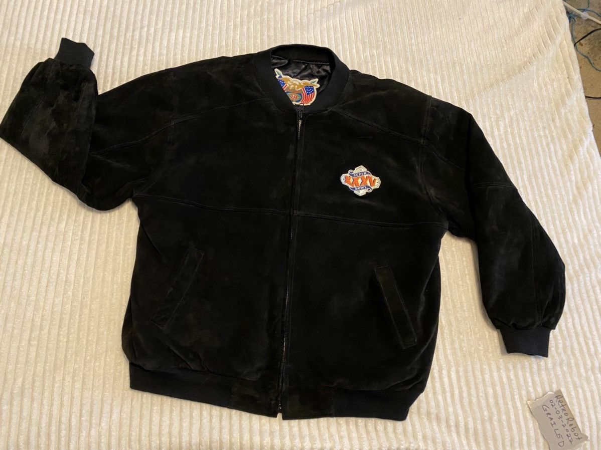Very Rare Jeff Hamilton JH design Suede Super Bowl Leather jacket | Grailed