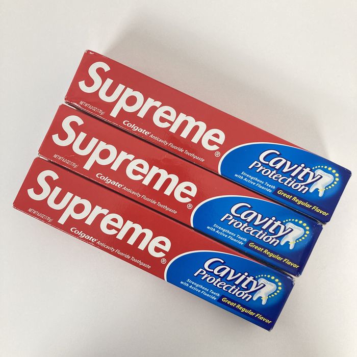 Supreme Colgate Toothpaste FW20 White Total of 3 | Grailed