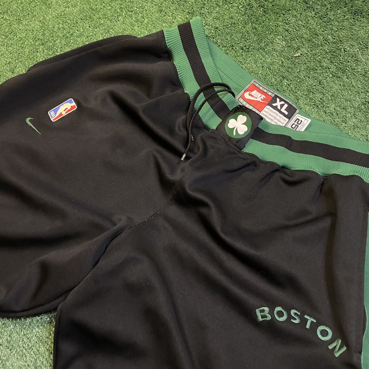 NBA × Nike × Vintage Boston Celtics Nike Tear away warm up track pants ...