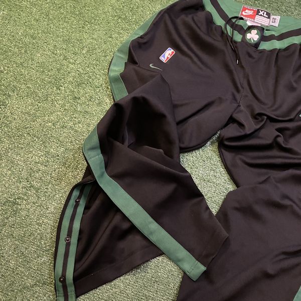Nike Boston Celtics Nike Tear away warm up track pants NBA retro | Grailed