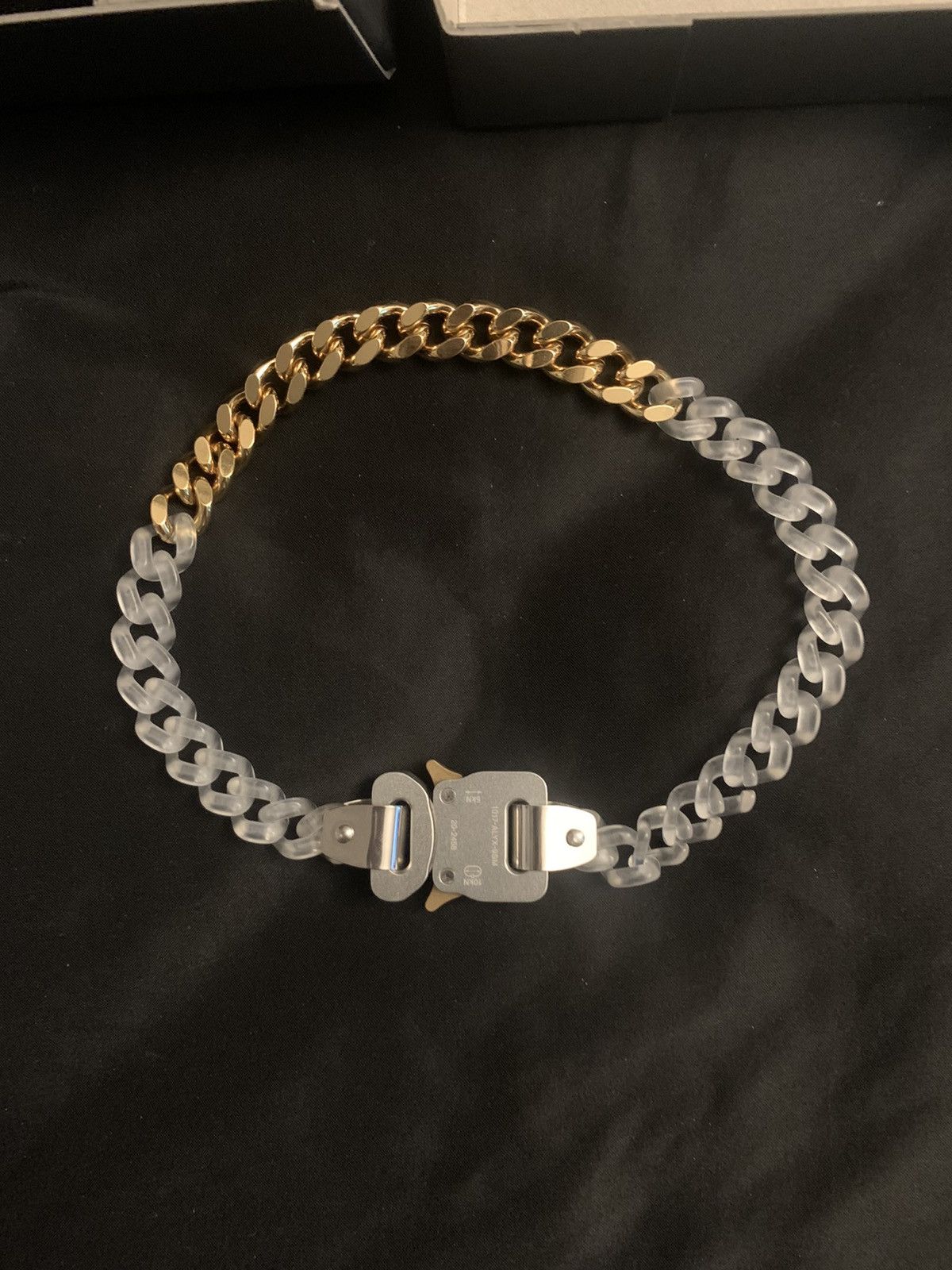1017 ALYX 9SM × Alyx Alyx Transparent chain and Metal Necklace | Grailed