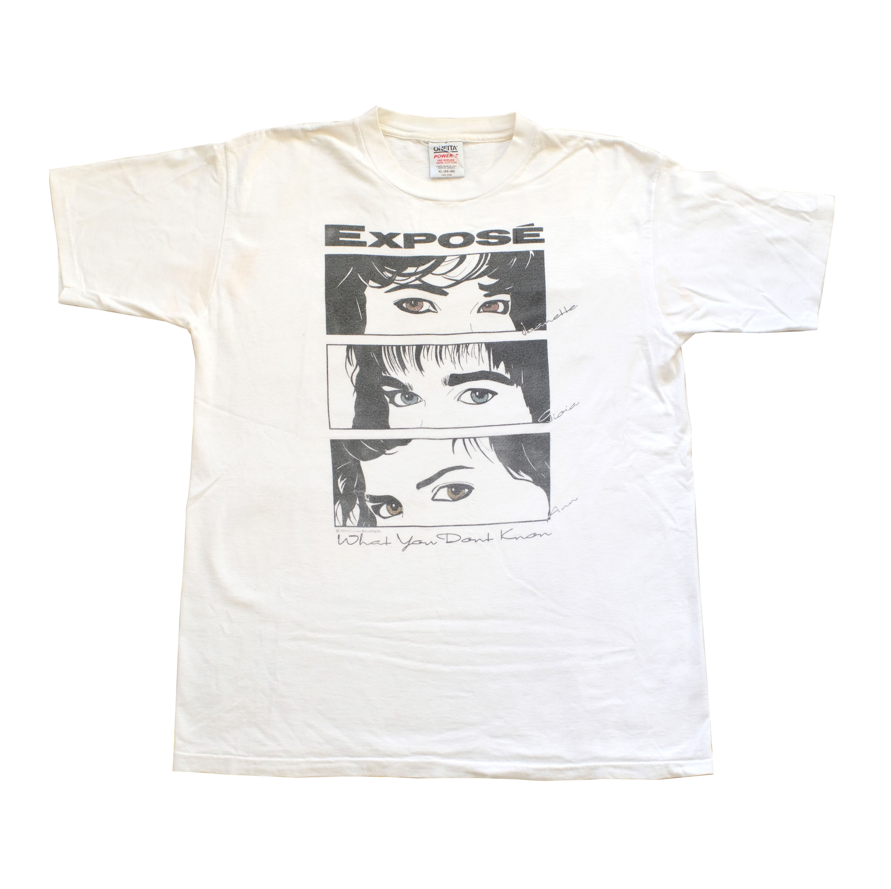 Vintage Vintage 80s Expose * What You Don't Know * Album T Shirt | Grailed