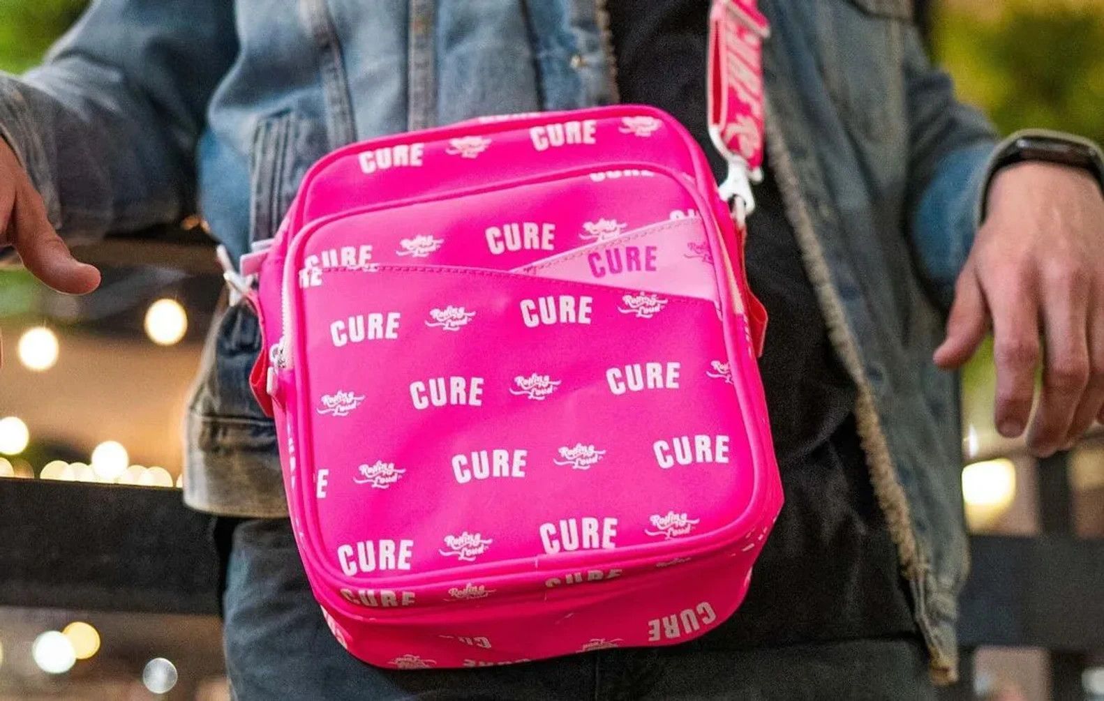 Designer West Coast CURE x ROLLING LOUD California 3M Messenger Bag ...
