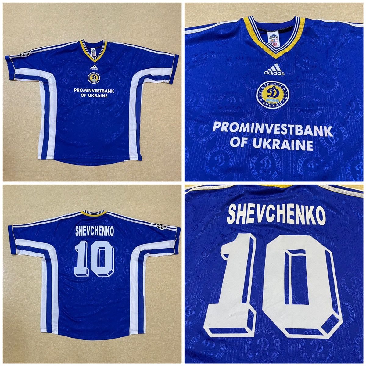 Adidas Vintage Dynamo Kyiv Shevchenko 10 Jersey | Grailed