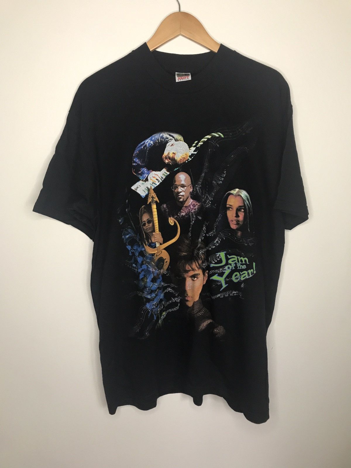 Prince × Vintage Vintage 1997 Prince Jam Of The Year Tour Tee | Grailed