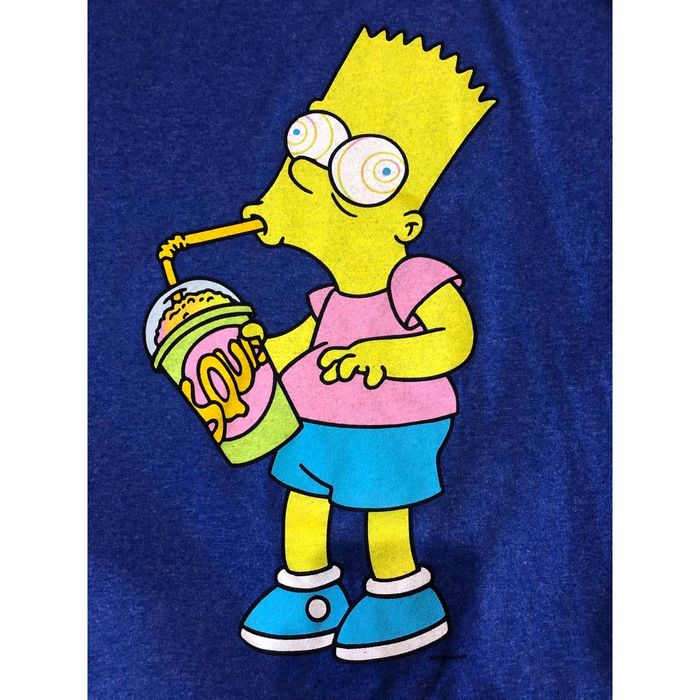 The Simpsons Bart Simpson Squishee Tee L | Grailed