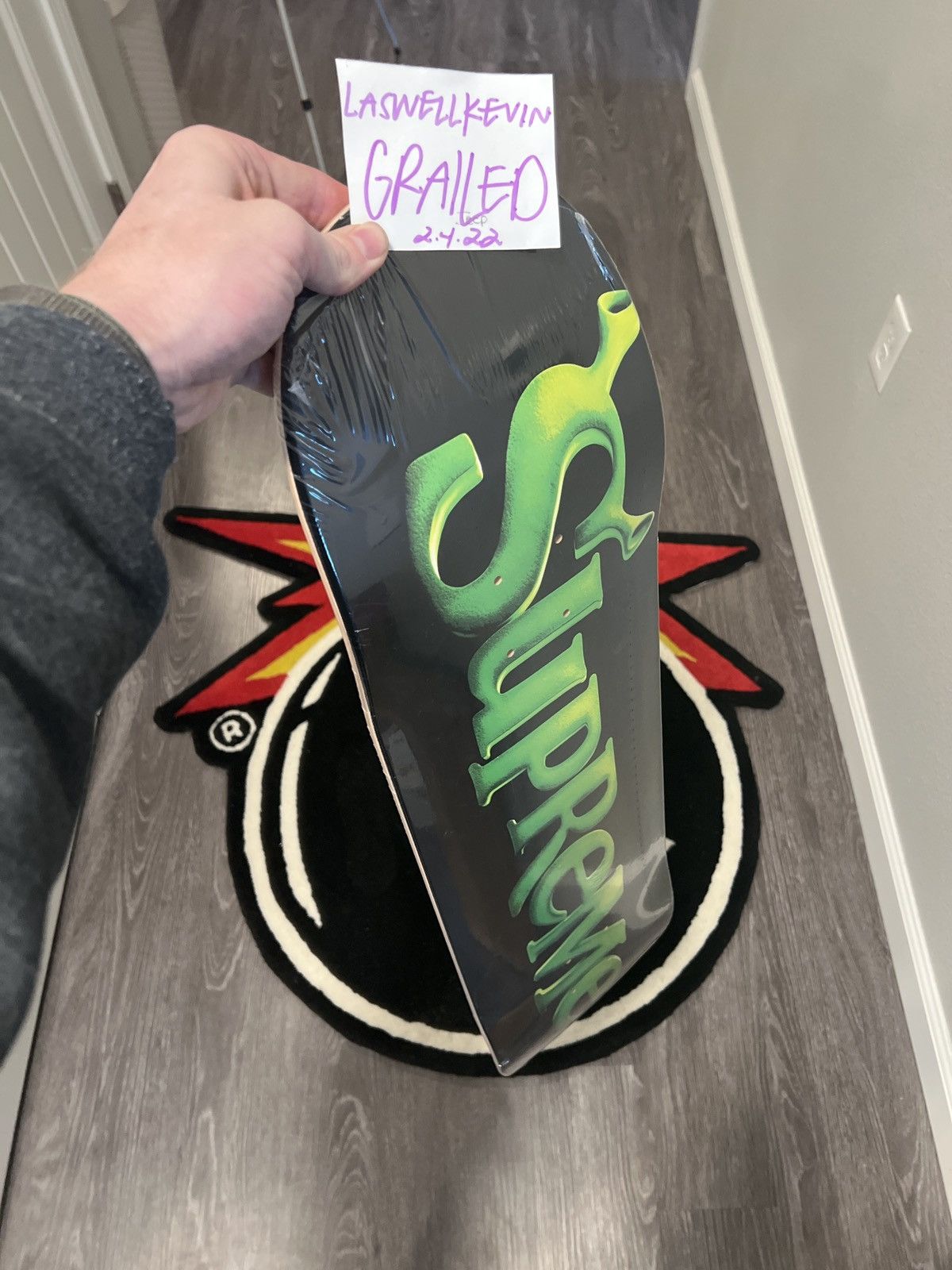 Supreme Supreme Shrek Skateboard | Grailed