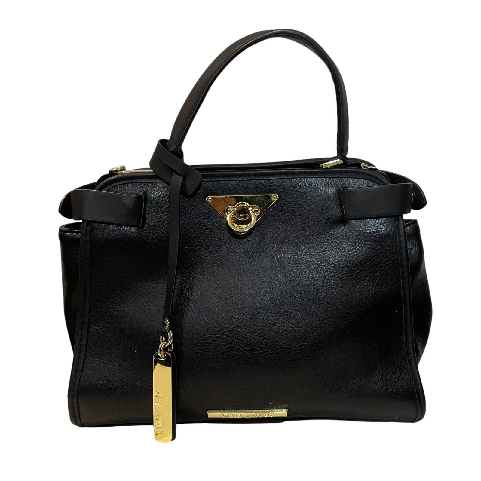 Designer × Steve Madden × Streetwear Steve Madden Black and Gold Mini ...
