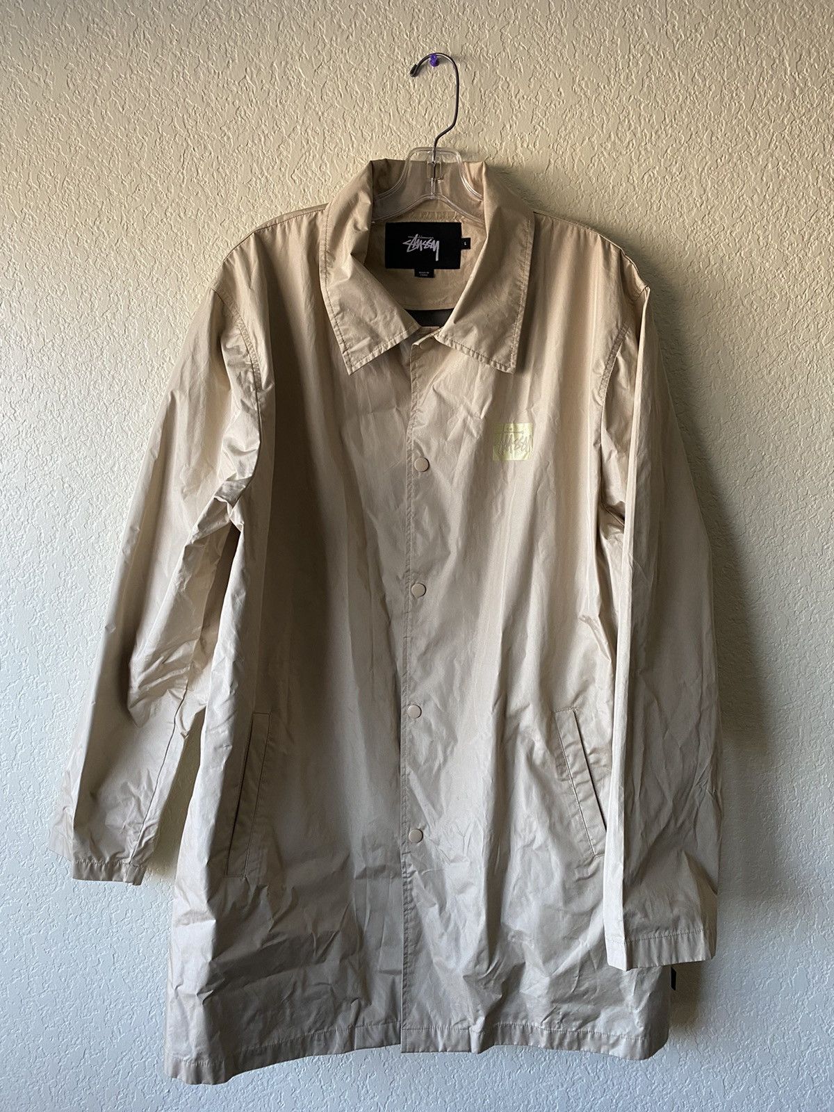 Stussy Vintage Stussy Coach Windbreaker Rain Jacket | Grailed
