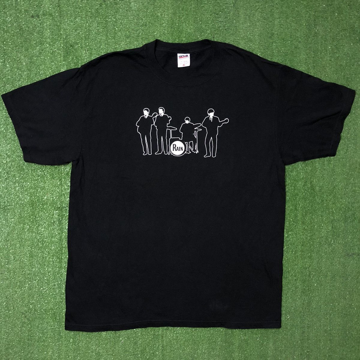 Anvil × Band Tees × Vintage VINTAGE TEE THE BEATLES THE RAIN | Grailed