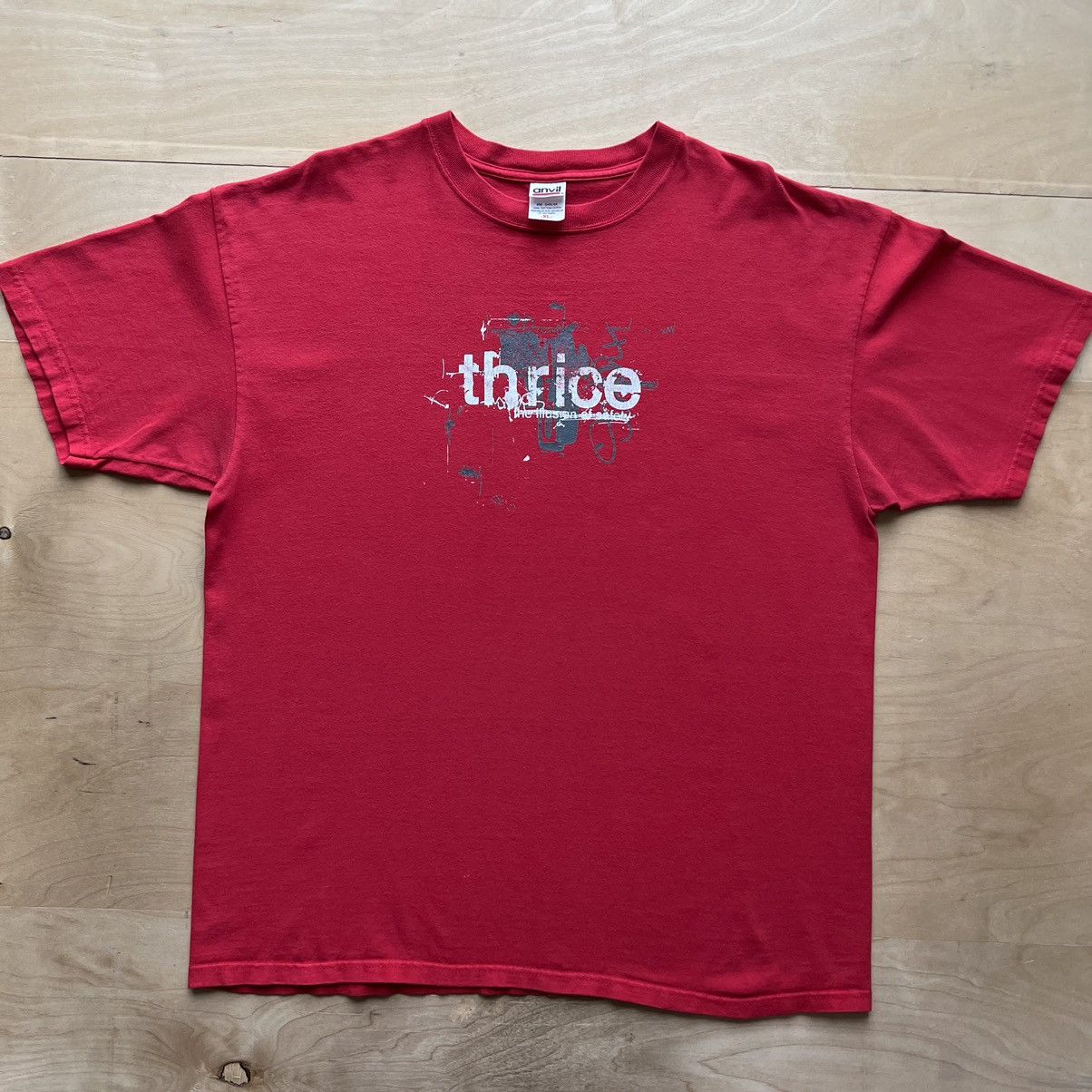 Band Tees × Streetwear × Vintage Thrice The Illusion Of Safety Vintage ...